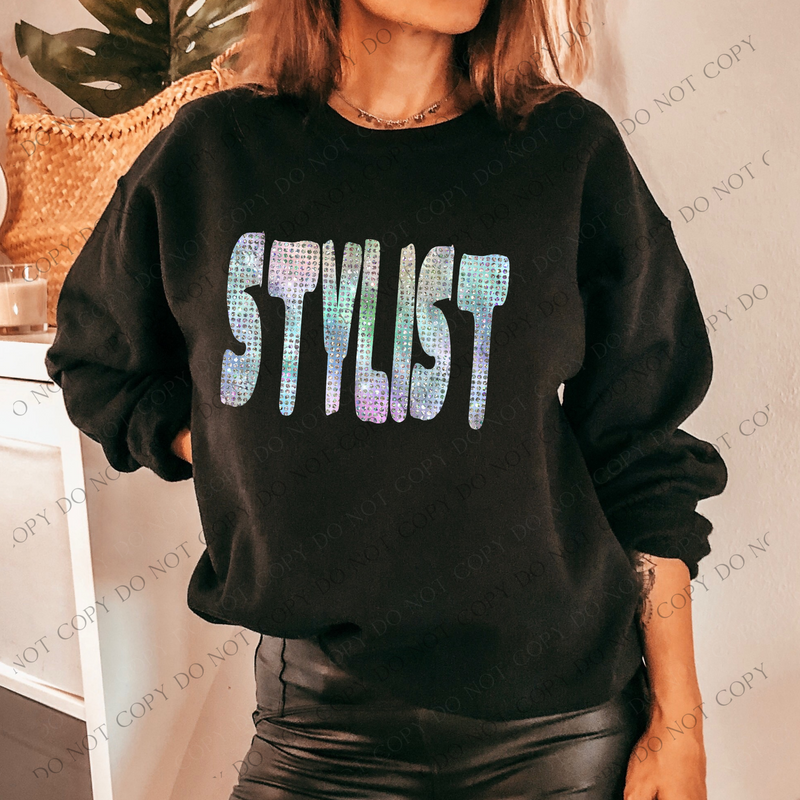 Stylist Halographic Bling Digital Design, PNG – Grove 123 Designs